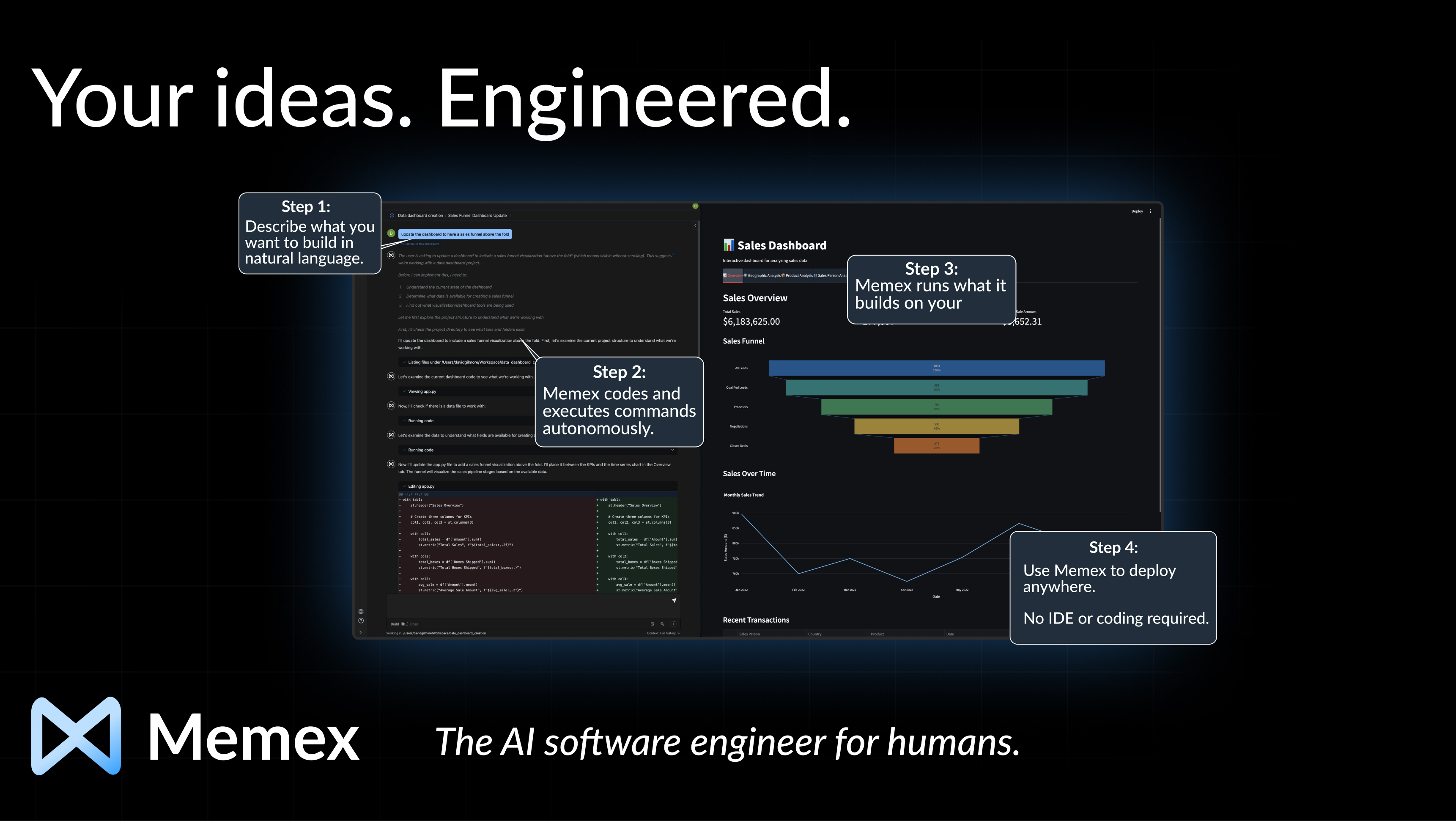 Memex — The AI Software Engineer for Humans